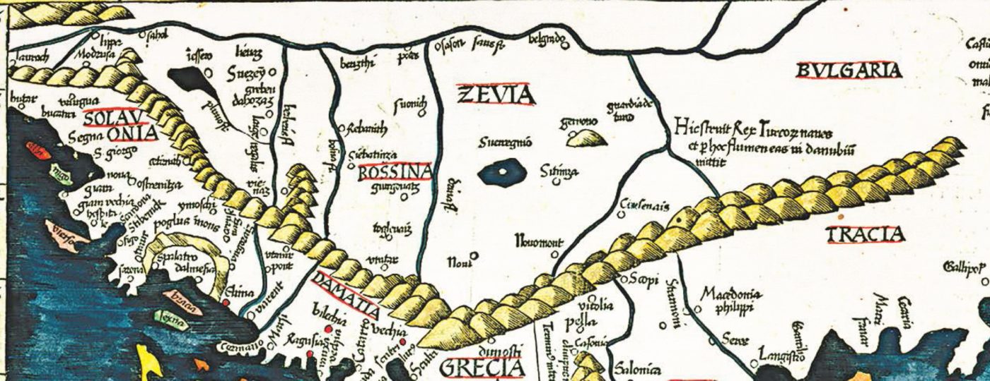 Србија на веригама света - сет мапа - Catena mundi